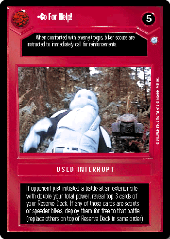 Go For Help! | CardGuide Wiki | Fandom