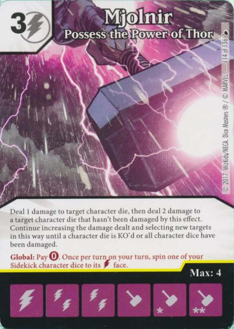 Mjolnir - Possess the Power of Thor (TMT) | CardGuide Wiki | Fandom