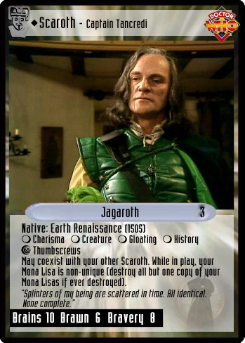 Scaroth - Captain Tancredi (TM) | CardGuide Wiki | Fandom