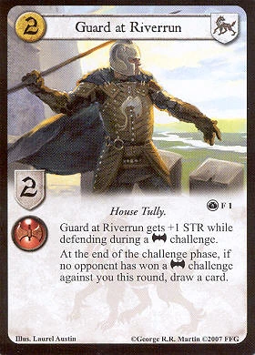 Guard at Riverrun | CardGuide Wiki | Fandom