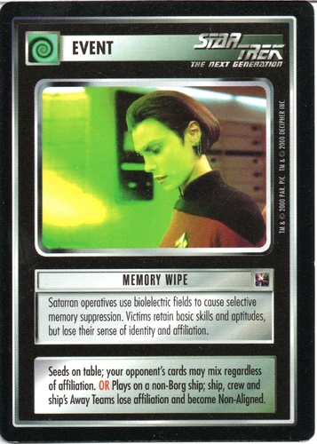Memory Wipe (SD2 reprints) | CardGuide Wiki | Fandom