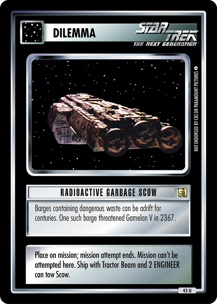 Radioactive Garbage Scow (PR) | CardGuide Wiki | Fandom