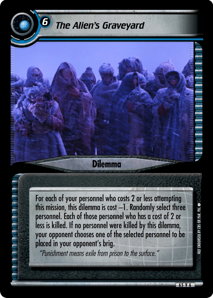 The Alien's Graveyard (RoF) | CardGuide Wiki | Fandom