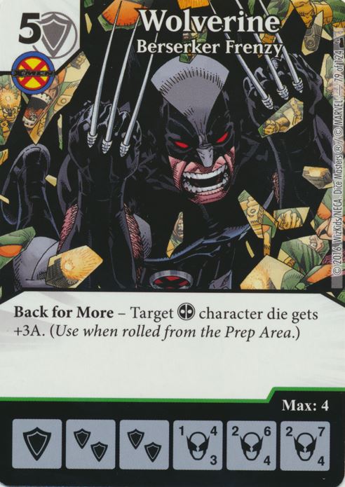 Wolverine Berserker Frenzy Dpdm Cardguide Wiki Fandom