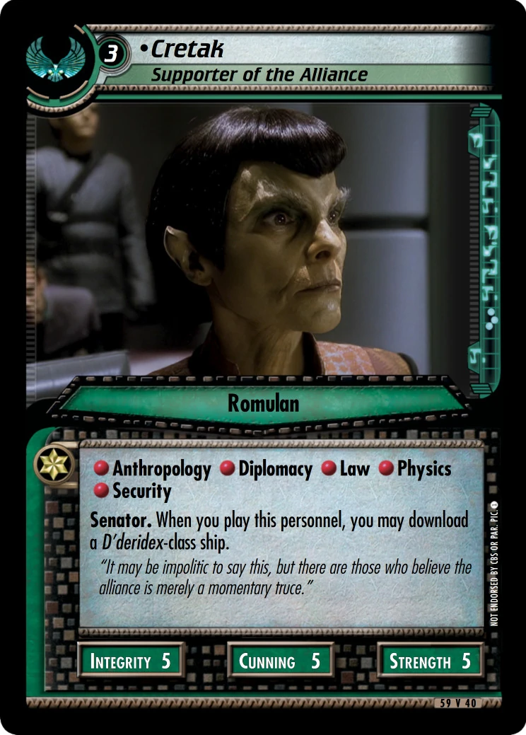 Cretak - Supporter of the Alliance (SSK) | CardGuide Wiki | Fandom