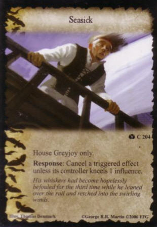 Seasick | CardGuide Wiki | Fandom