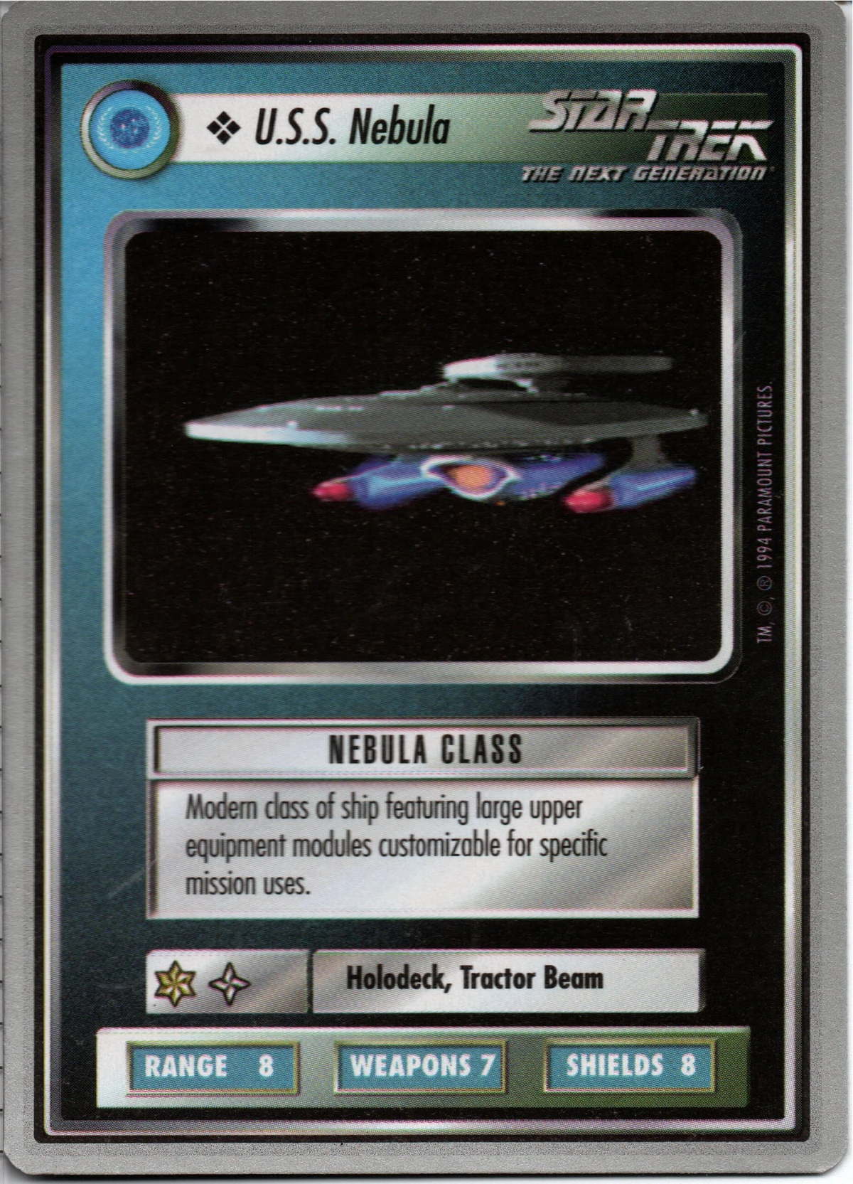 U.S.S. Nebula (CT) | CardGuide Wiki | Fandom