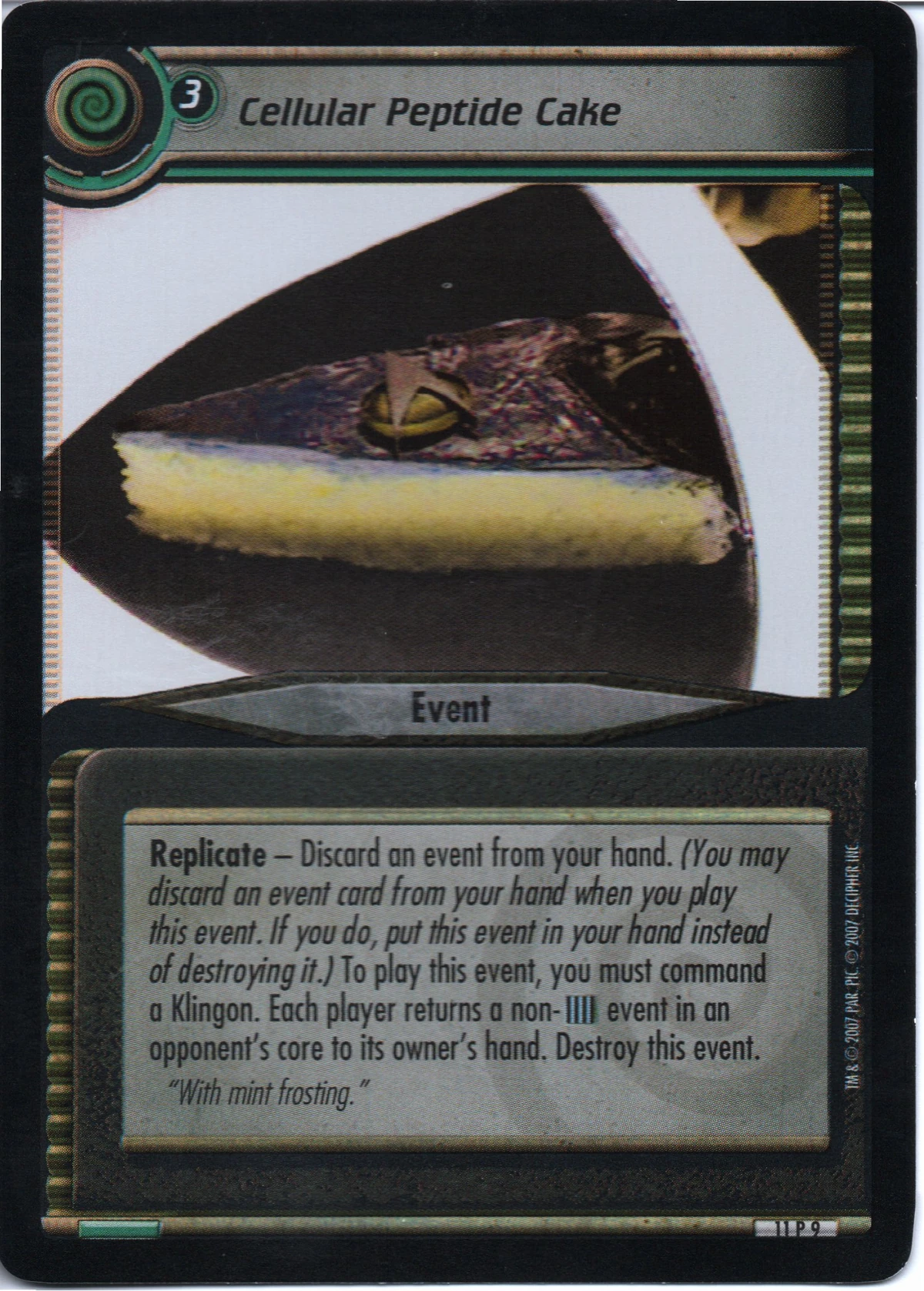 Cellular Peptide Cake (Genesis reprints) | CardGuide Wiki | Fandom