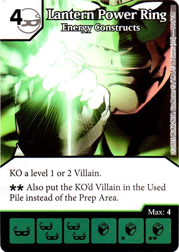 Lantern Power Ring - Energy Constructs (JLDM) | CardGuide Wiki | Fandom