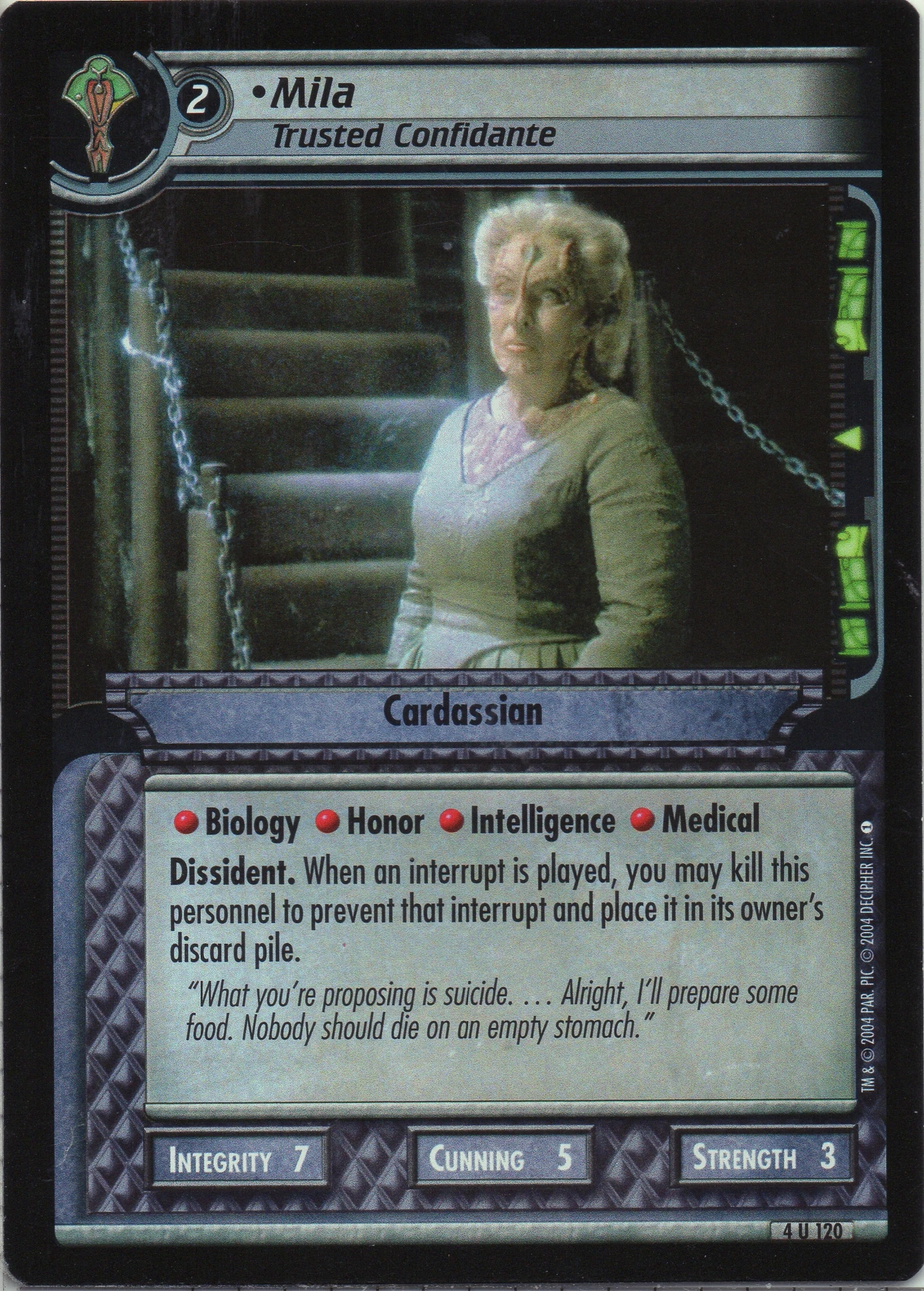 Mila - Trusted Confidante (NE) | CardGuide Wiki | Fandom