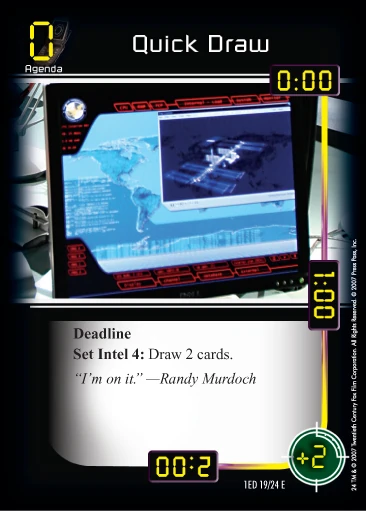 Quick Draw (1E) (Elite) | CardGuide Wiki | Fandom