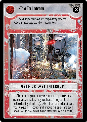 Take The Initiative (ED) | CardGuide Wiki | Fandom