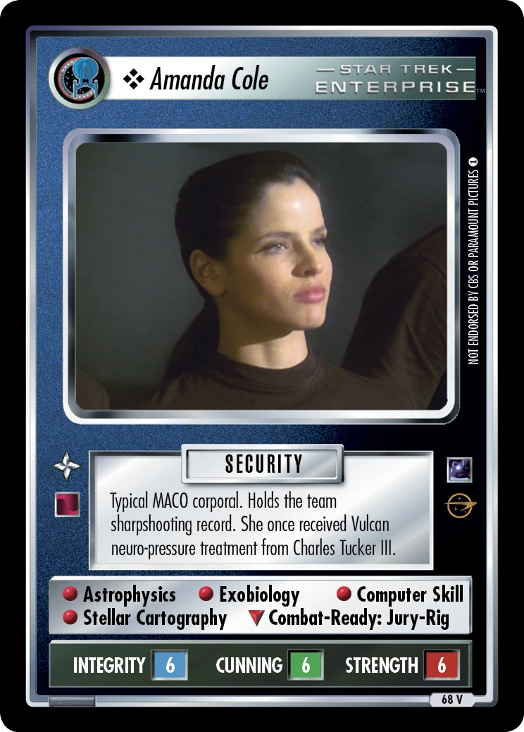 Amanda Cole (BB) | CardGuide Wiki | Fandom