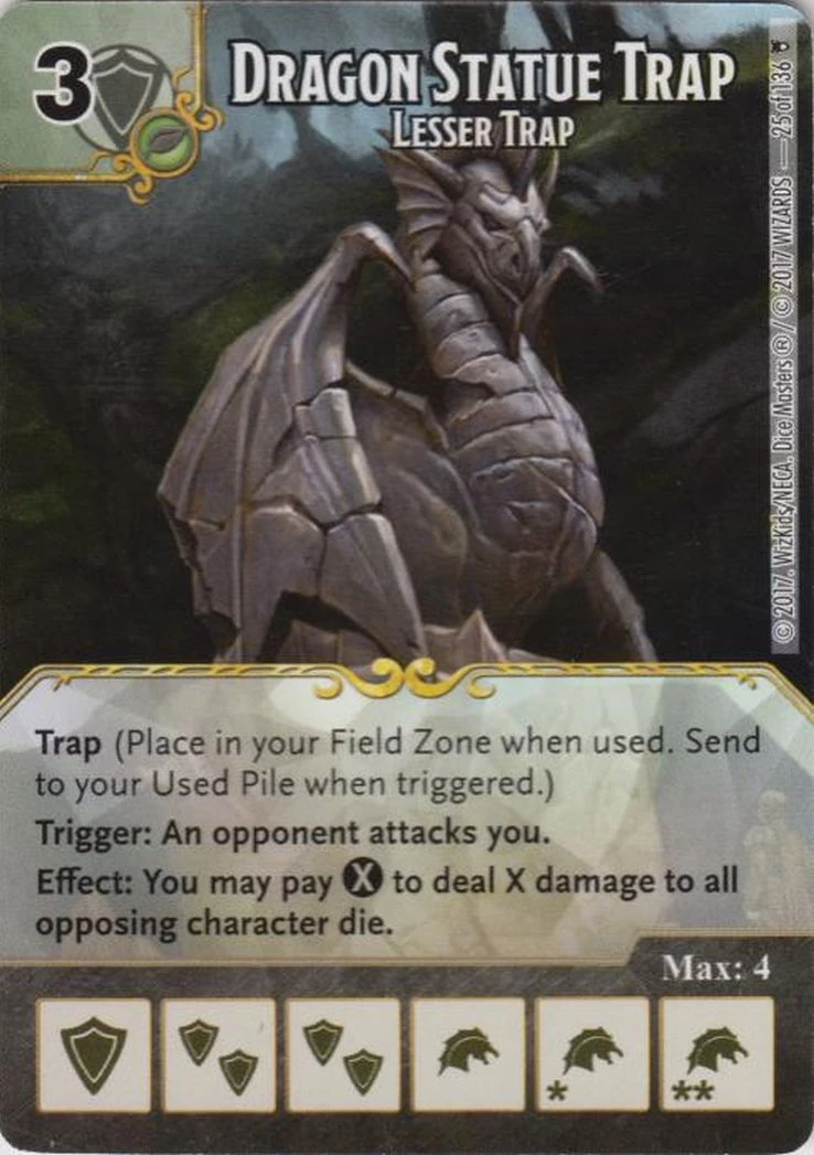 Dragon Statue Trap - Lesser Trap (ToA) | CardGuide Wiki | Fandom
