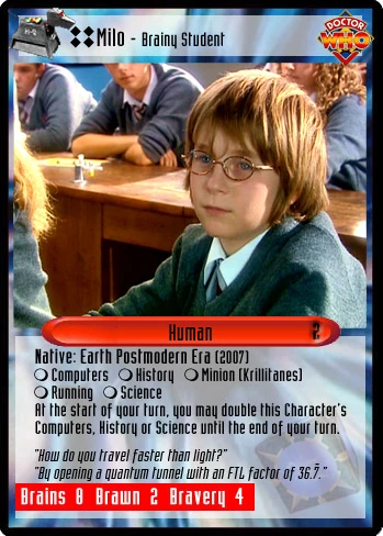 Milo - Brainy Student (PD) | CardGuide Wiki | Fandom