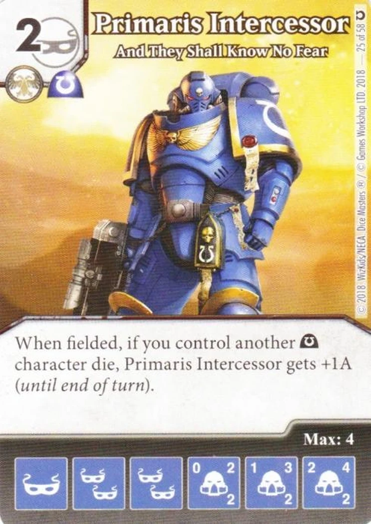 Primaris Intercessor - And They Shall Know No Fear (BFUCB) | CardGuide ...