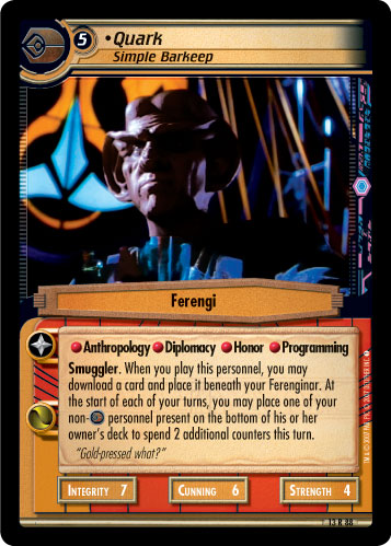 Quark - Simple Barkeep (IAMD) | CardGuide Wiki | Fandom