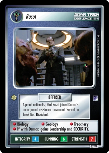 Rusot (VP) | CardGuide Wiki | Fandom
