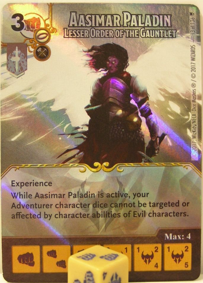 Aasimar Paladin Lesser Order Of The Gauntlet Toa Foil Cardguide Wiki Fandom