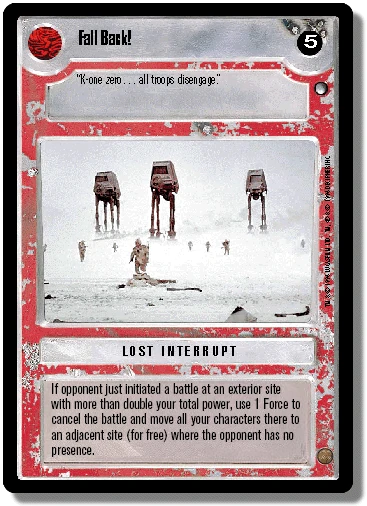 Fall Back! (Hoth) | CardGuide Wiki | Fandom