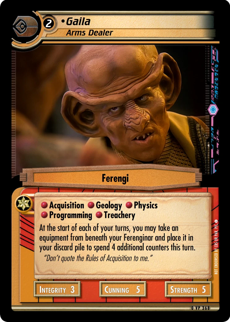 Gaila - Arms Dealer (VP) | CardGuide Wiki | Fandom