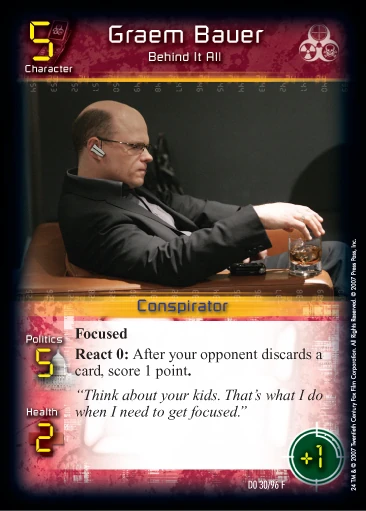 Graem Bauer - Behind It All (D0) | CardGuide Wiki | Fandom