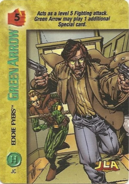 Green Arrow - Eddie Fyers (JLAOP) | CardGuide Wiki | Fandom