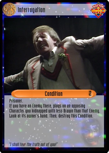Interrogation (T7D) | CardGuide Wiki | Fandom