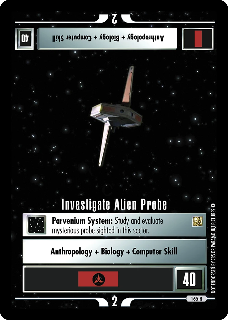 Investigate Alien Probe (PR) | CardGuide Wiki | Fandom