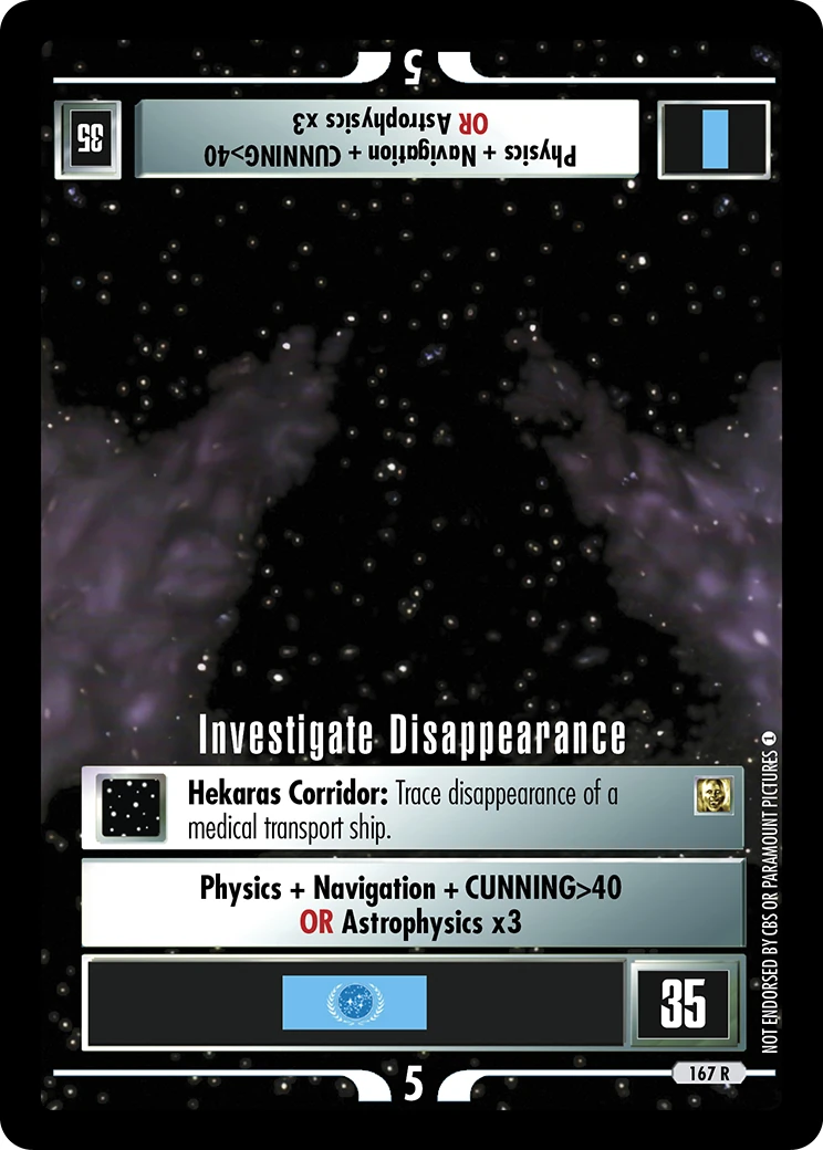 Investigate Disappearance (PR) | CardGuide Wiki | Fandom