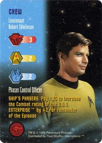 Lieutenant Robert Tomlinson (ST) | CardGuide Wiki | Fandom