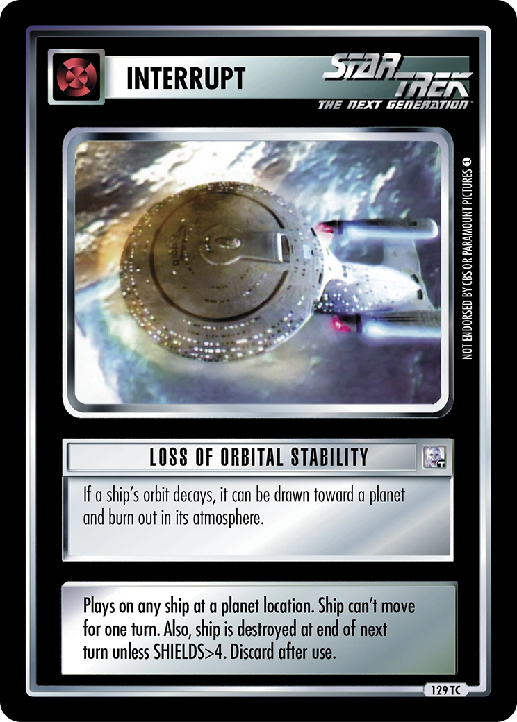 Loss of Orbital Stability (PT) | CardGuide Wiki | Fandom