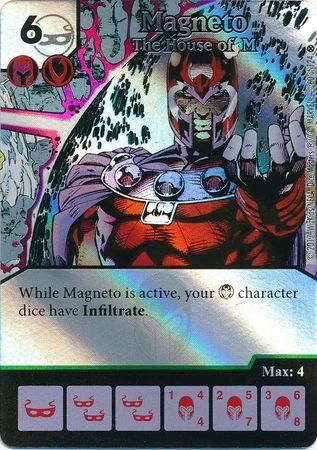 Magneto - The House of M (XMFC) (foil) | CardGuide Wiki | Fandom