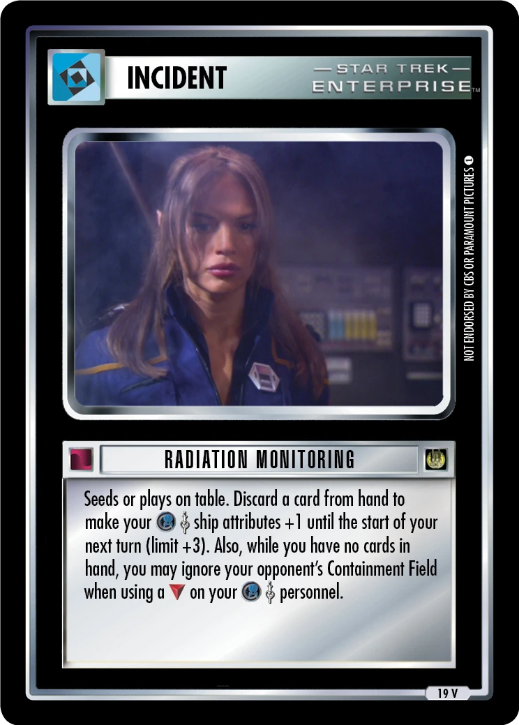 Radiation Monitoring (TE) | CardGuide Wiki | Fandom