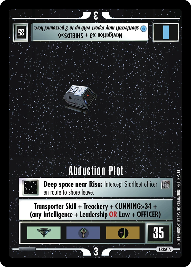 Abduction Plot (Errata) (ENG) | CardGuide Wiki | Fandom