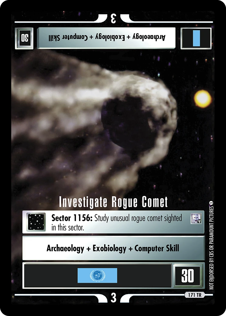 Investigate Rogue Comet (PT) | CardGuide Wiki | Fandom