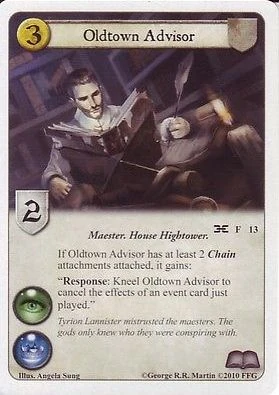 Oldtown Advisor (GotC) | CardGuide Wiki | Fandom