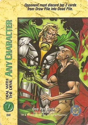 Any Character - Deal with the Devil (DC) | CardGuide Wiki | Fandom