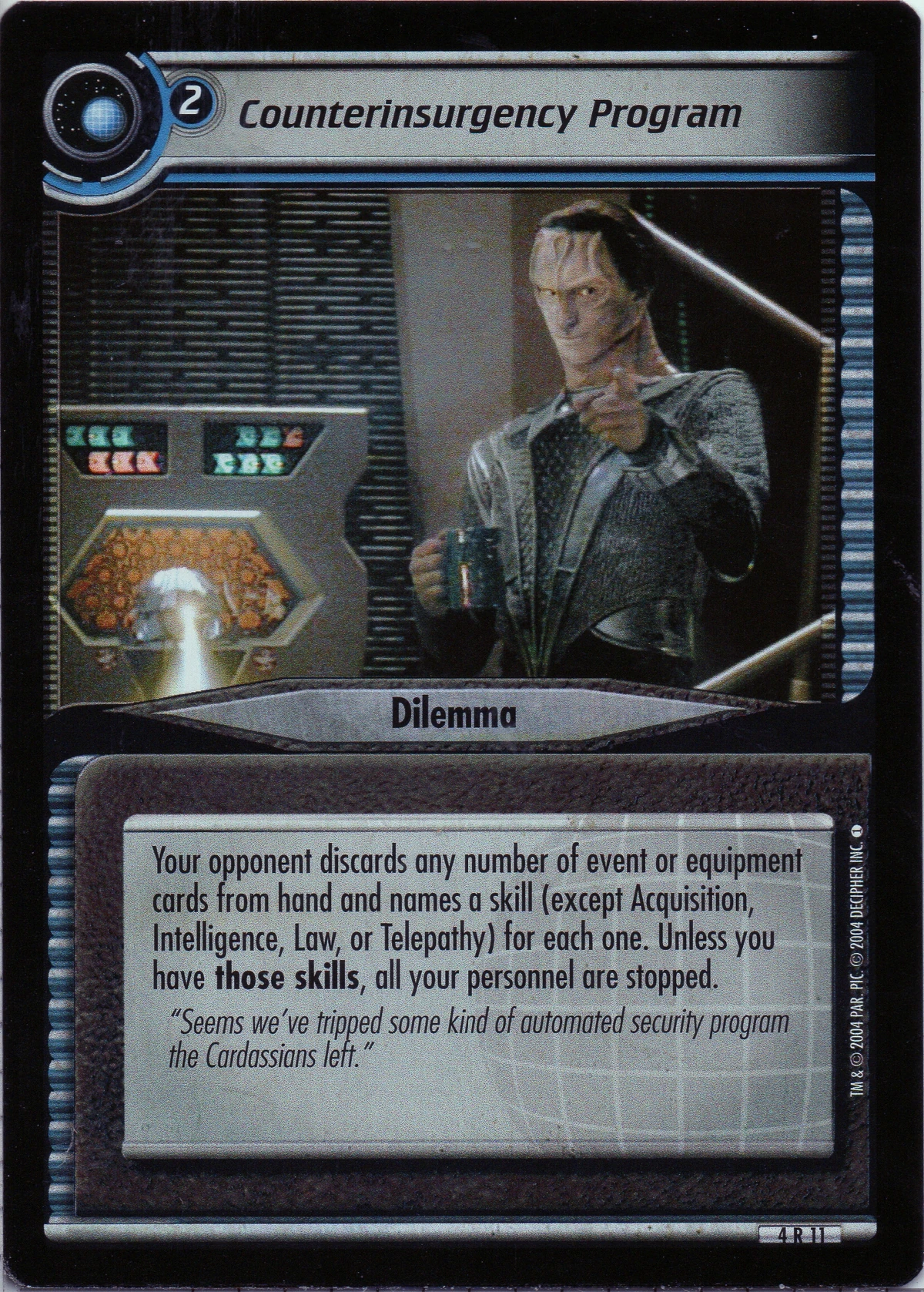 Counterinsurgency Program (NE) | CardGuide Wiki | Fandom