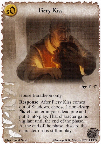 Fiery Kiss (ODG) | CardGuide Wiki | Fandom