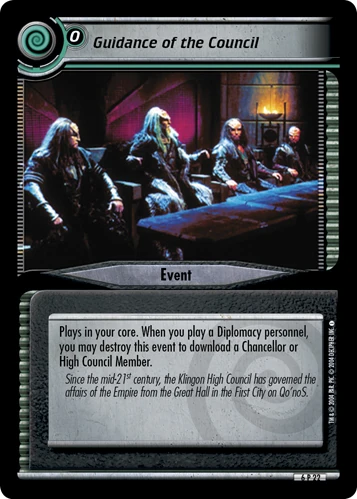 Guidance of the Council (Errata) | CardGuide Wiki | Fandom