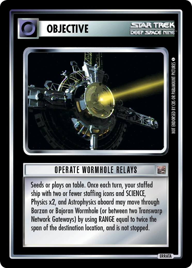 Operate Wormhole Relays (Errata) (TD) | CardGuide Wiki | Fandom