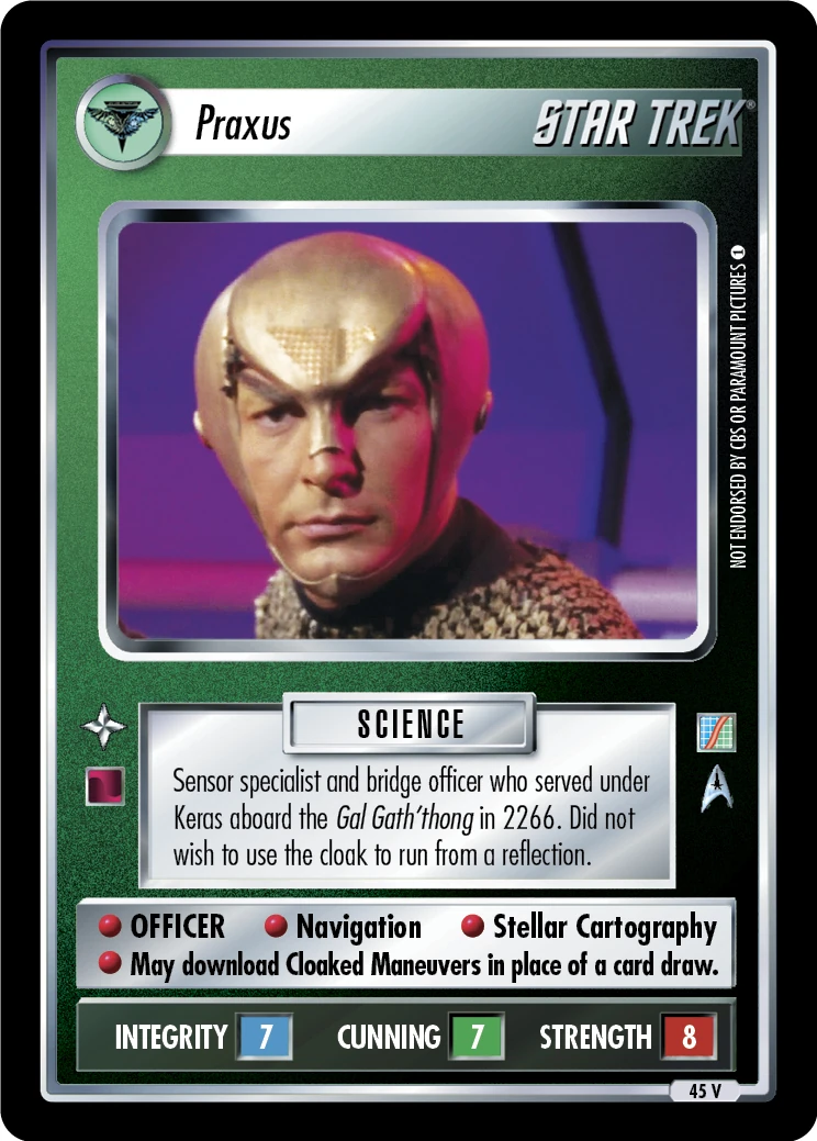 Praxus (TNZ) | CardGuide Wiki | Fandom