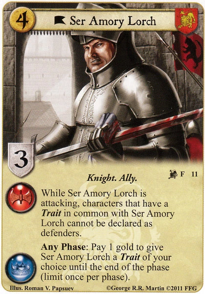 Ser Amory Lorch (LotR) | CardGuide Wiki | Fandom