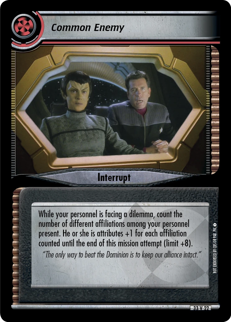 Common Enemy (SB) | CardGuide Wiki | Fandom