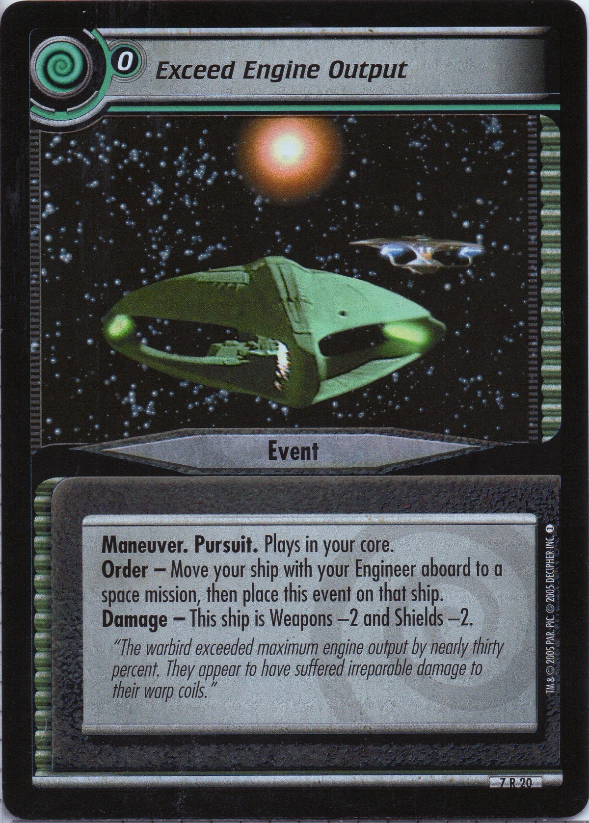 Exceed Engine Output (SNW) | CardGuide Wiki | Fandom