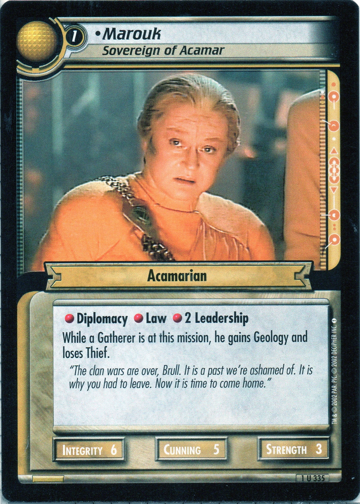 Marouk - Sovereign of Acamar (2E) | CardGuide Wiki | Fandom