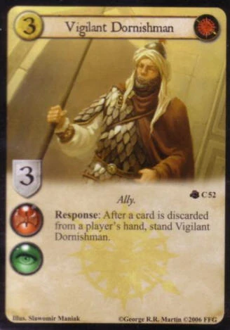 Vigilant Dornishman (AHoT) | CardGuide Wiki | Fandom