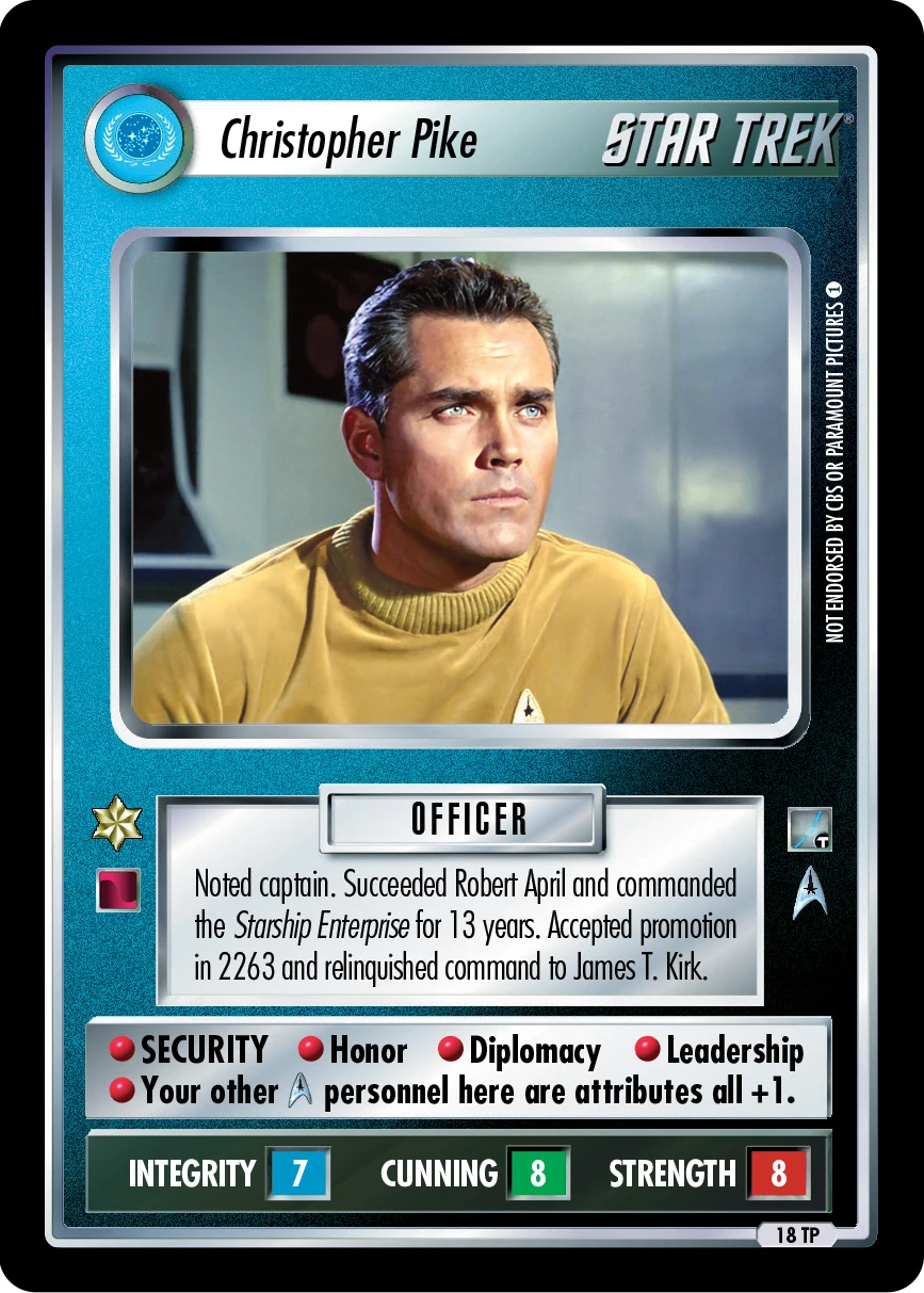 Christopher Pike (AGT Tr) | CardGuide Wiki | Fandom