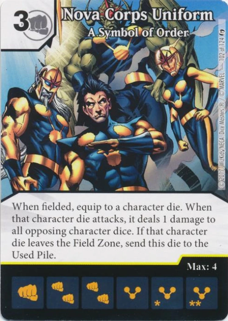 Nova Corps Uniform - A Symbol of Order (GotG) | CardGuide Wiki | Fandom